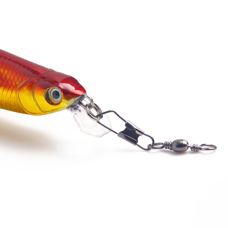 8 Word Loop Connector Enhance Fast Swivel Pin AB Type Connector Lure ...