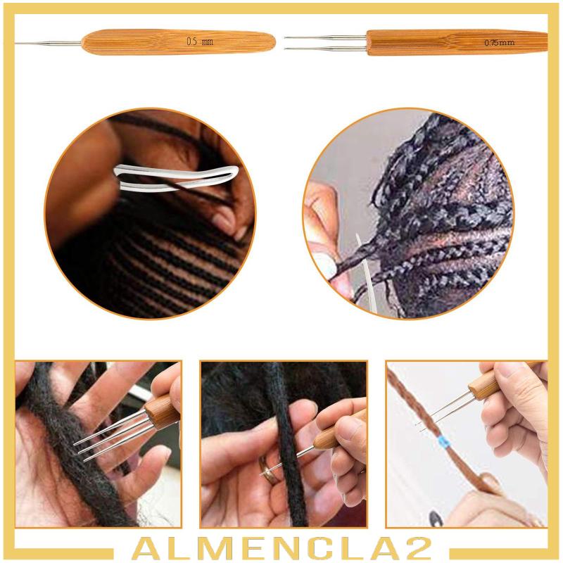 Dreadlock Crochet Needle Soft Touch Steel Dreadlocks Crochet Hook Hair ...
