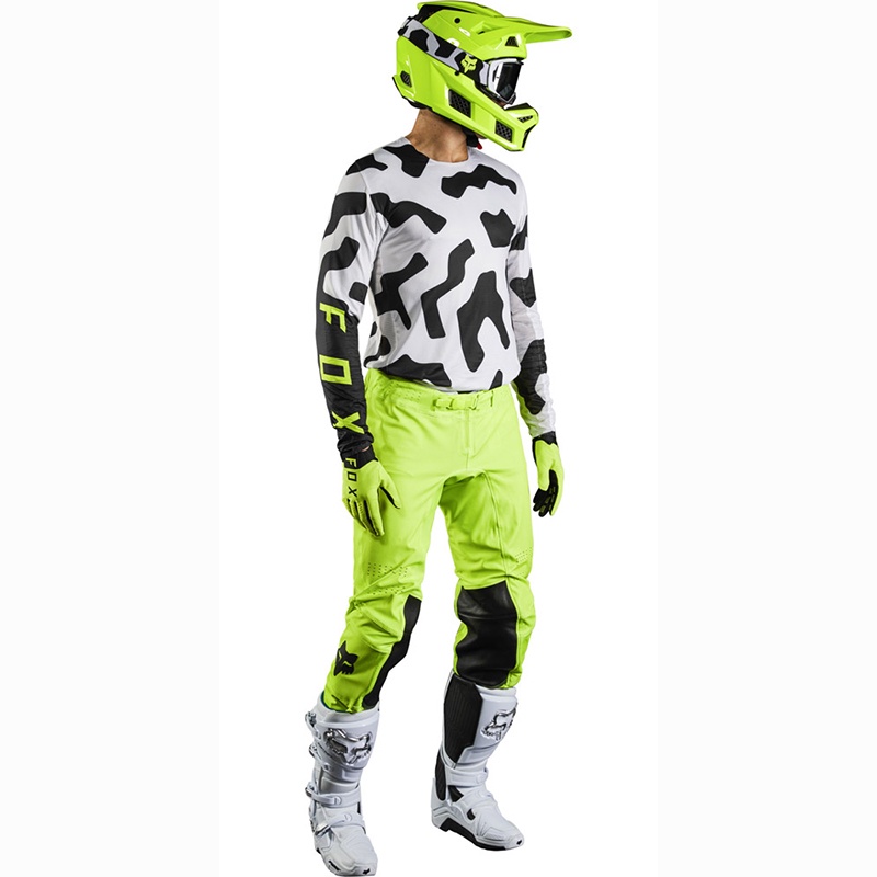 2021 Fox Flexair Psycosis Black Leopard Motocross Gear Set TLD Kits ...