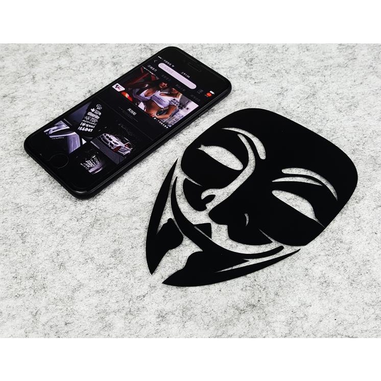 ฟิล์มรถยนต์V For Vendetta Graffiti Anonymous Mask Stickers Guy Fawkes ...