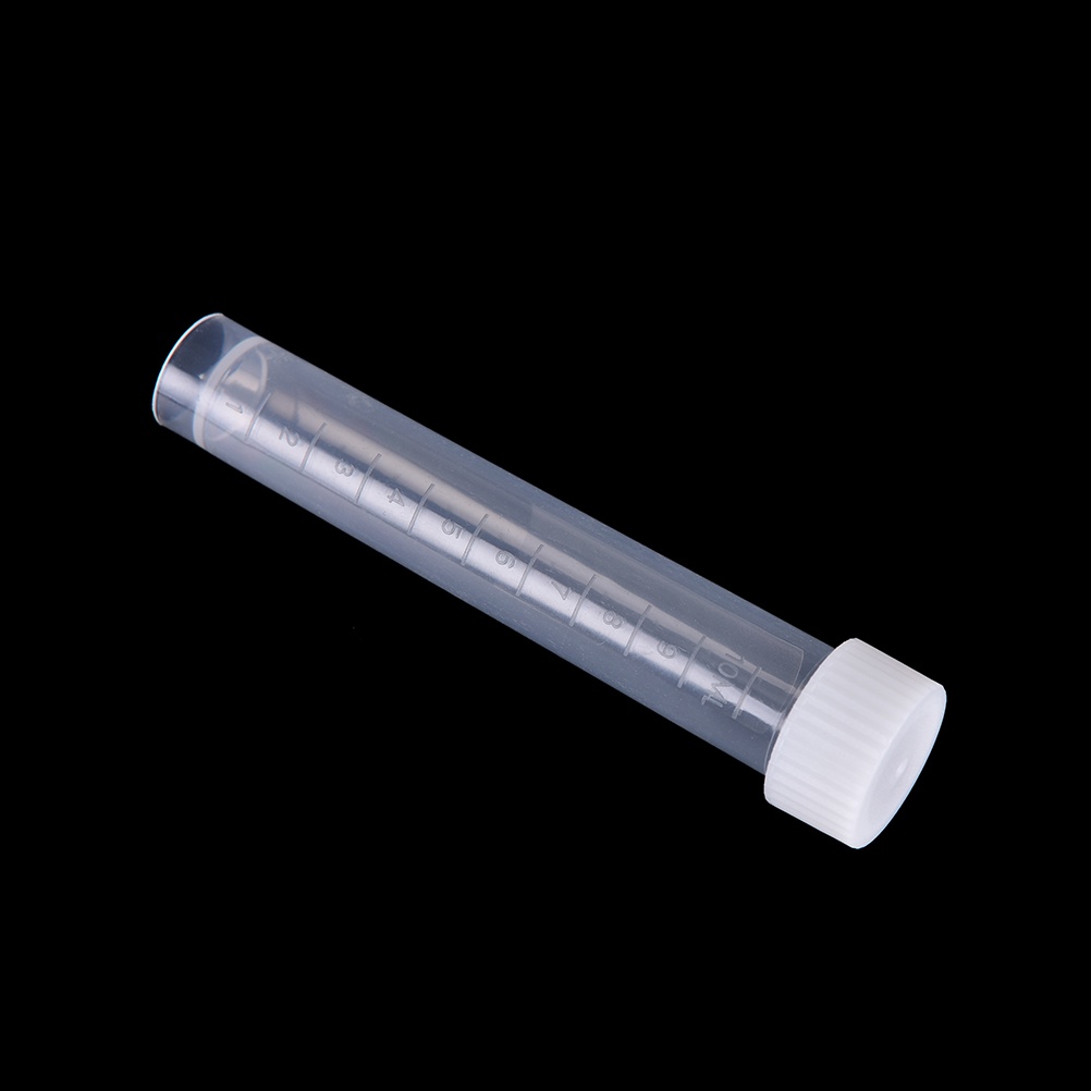 20pcs 10ml Test Tubes Vials Sample Container Powder Craft Screw Cap ...