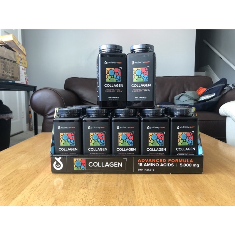 Youtheory Men Collagen Advance Formula 390 Tablets - ttpreus - ThaiPick
