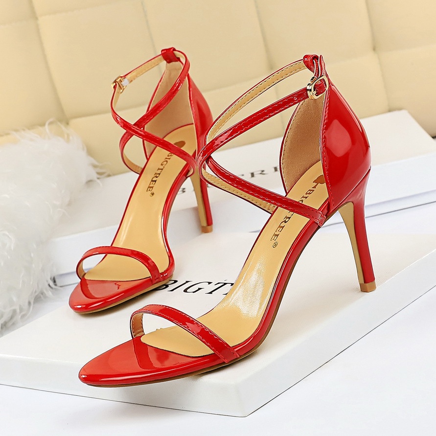 XPSDS · 126-A7 Fashion Summer Simple High Heels Stiletto High-Heeled ...