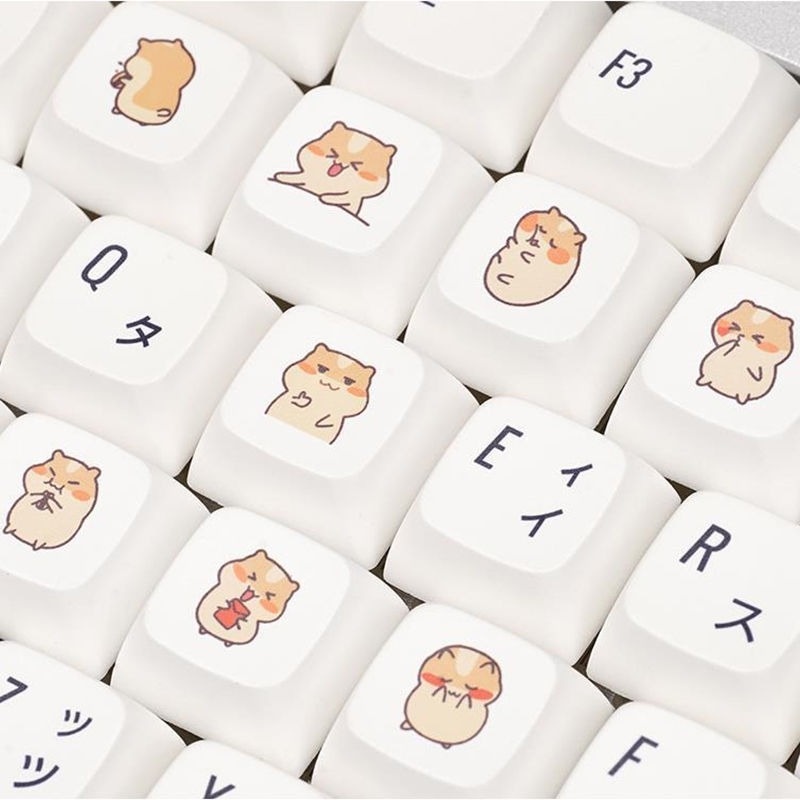 Small hamster keycap XDA profile XDA โปรไฟล์ PBT Dye-sublimation ...