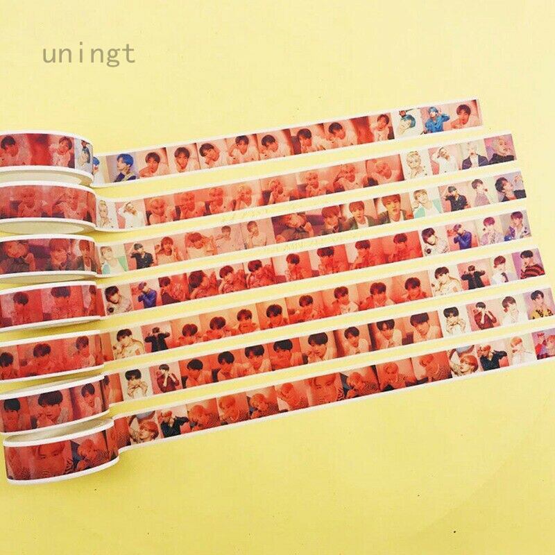 KPOP BTS BT21 Masking Washi Tape DIY Adhesive Tapes Stickers qlBg ...