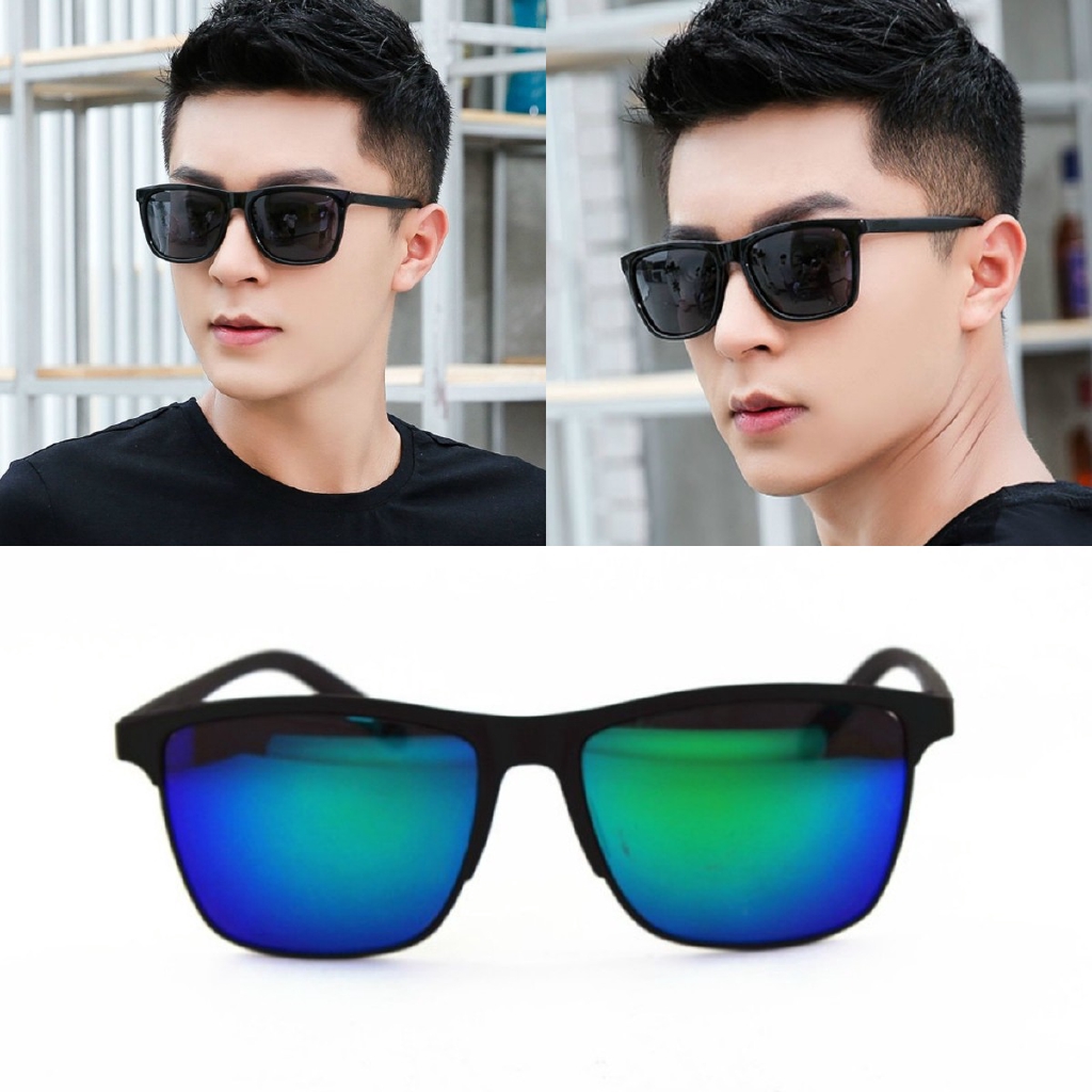 แว่นกันแดด ป้องกัน UV400 สไตล์คลาสสิก สำหรับผู้ชาย - fantasyisland.th - ThaiPick