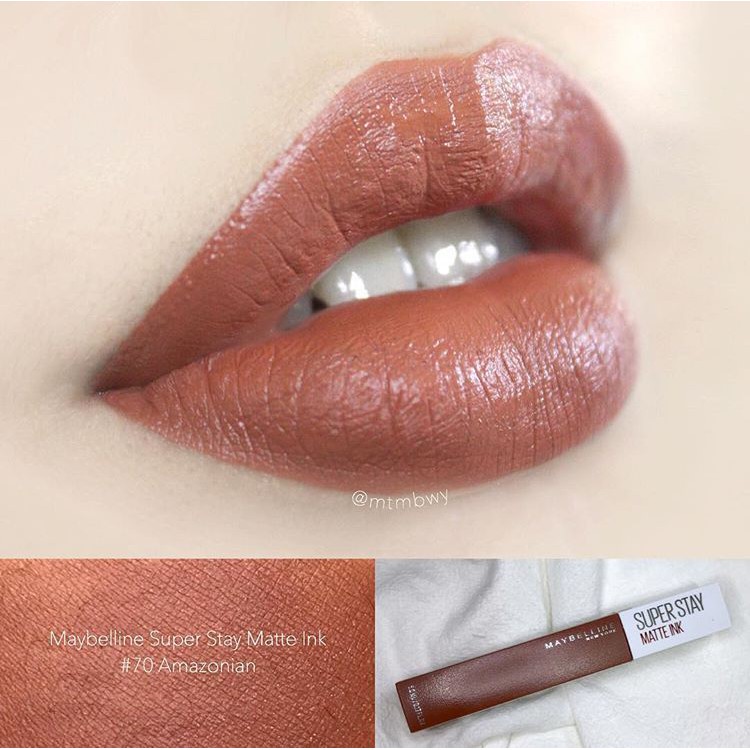 maybelline super stay matte ink 70 amazonian - lacute - ThaiPick