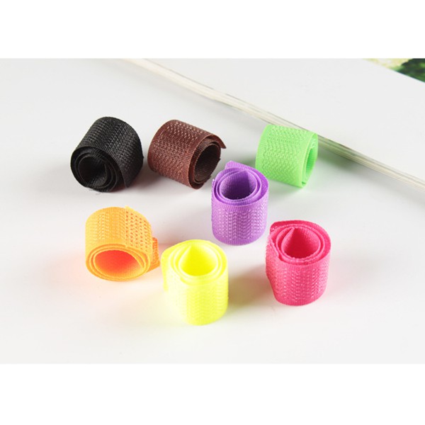 Magic Sticker Cable Ties Reusable Fastening Wire Organizer Cord Rope ...