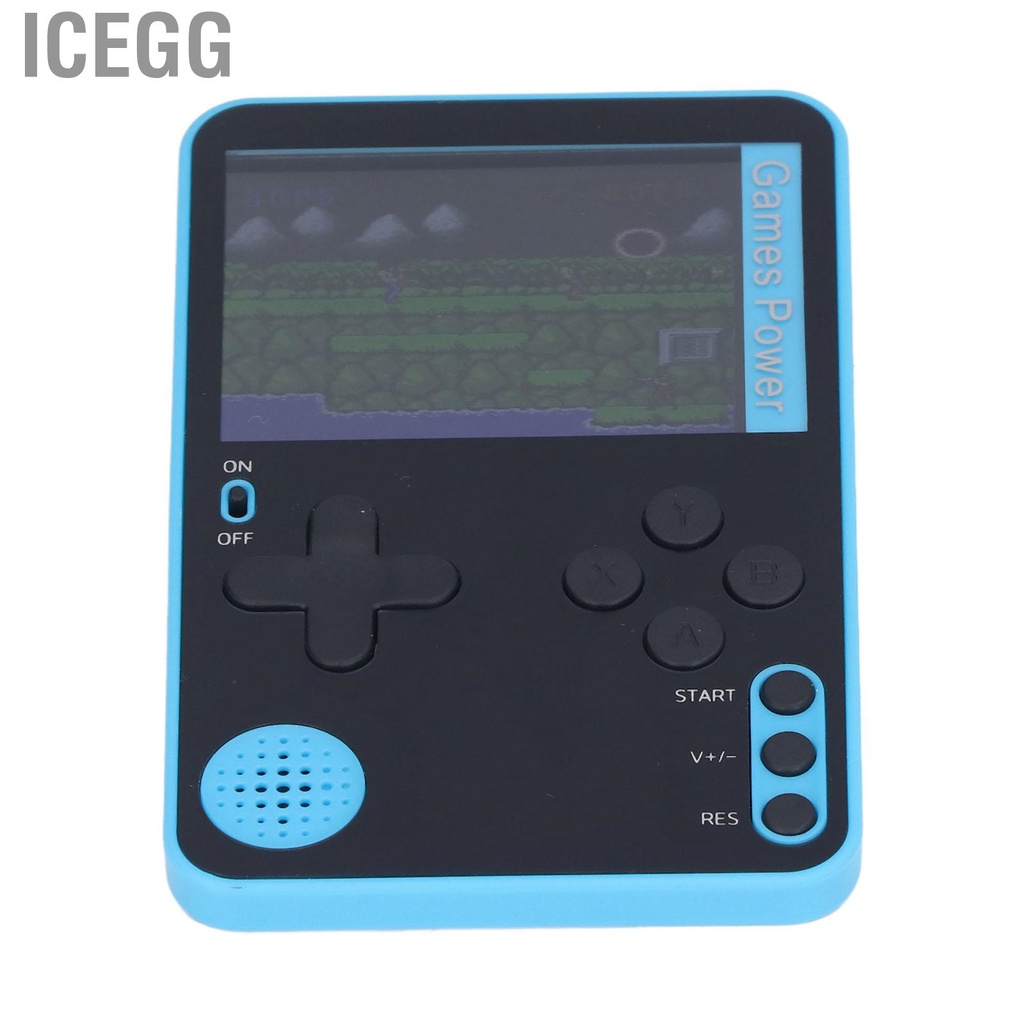 Icegg Blue Handheld Game Console Retro Portable Player Video Games 2.4 ...