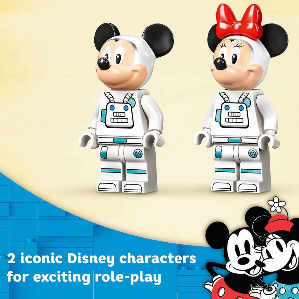 【จุด】LEGO® Mickey & Friends 10774 Mickey Mouse & Minnie Mouse's Space ...