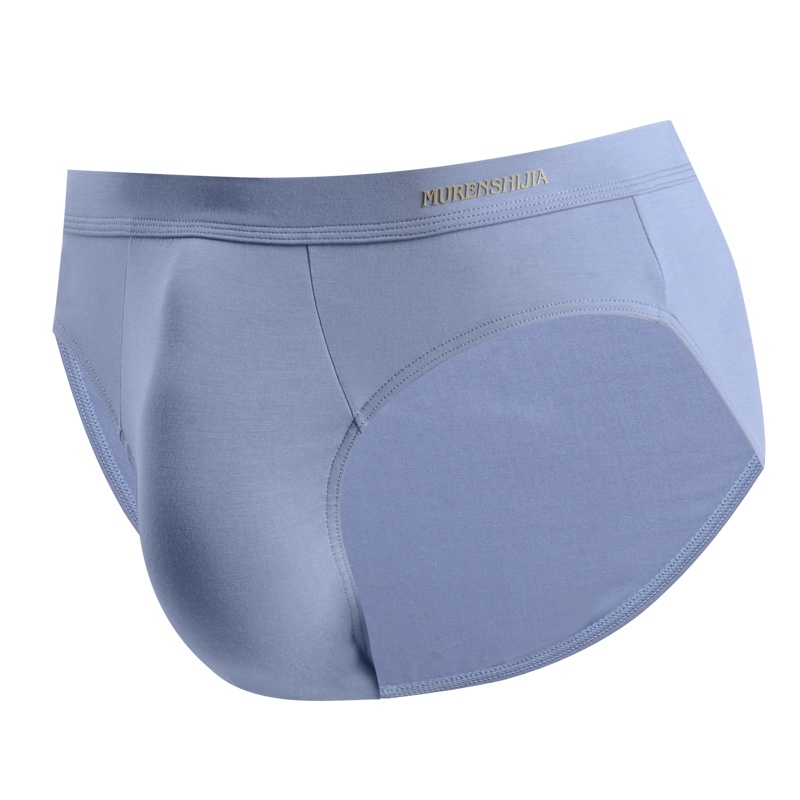2 กล่อง Men s Modal Underwear Men s Bamboo Fiber Briefs Mid Waist Sexy ...