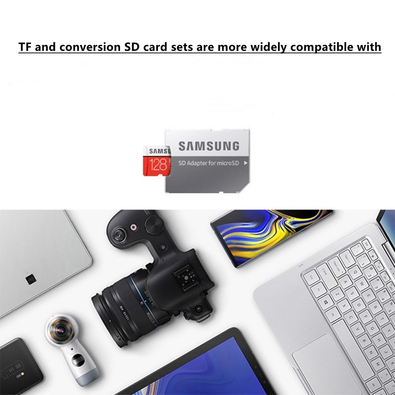 Samsung Memory card EVO PLUS Memory Card With Conversion SD card holder ...