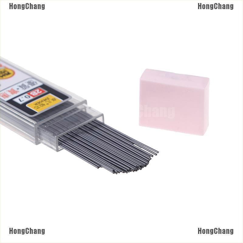 LHGC 100Pcs graphite lead 2b mechanical pencil refill automatic replace ...