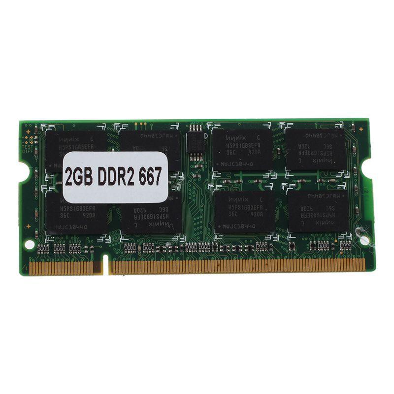 2x 2GB DDR2 PC2-5300 SODIMM RAM Memory 667MHz 200-pin Notebook Laptop ...
