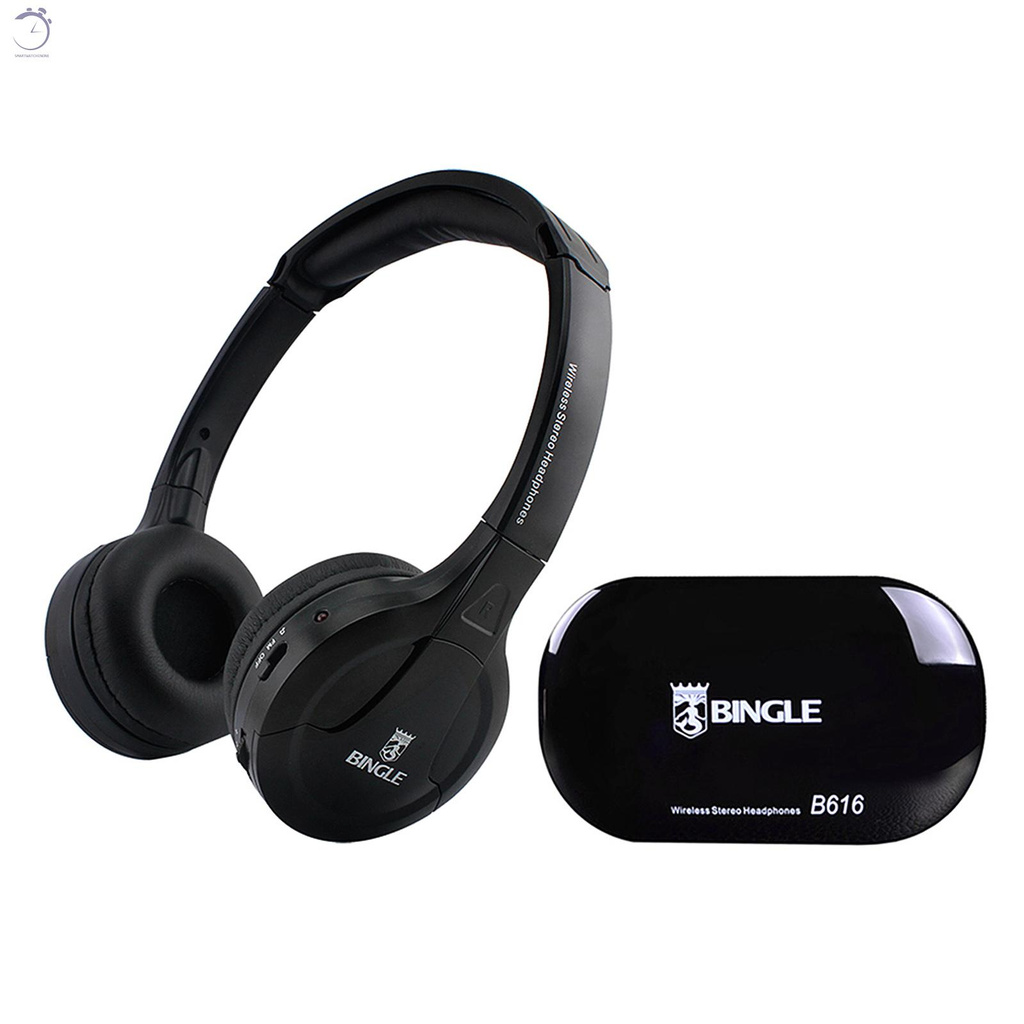 S Bingle B616 หูฟังสเตอริโอไร้สายมัลติฟังก์ชั่น Fm Radio สําหรับ Mp3 Pc ...