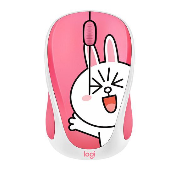 เมาส์ไร้สาย Logitech น่ารัก Line Friends Cute Wireless Mouse | Shopee ...