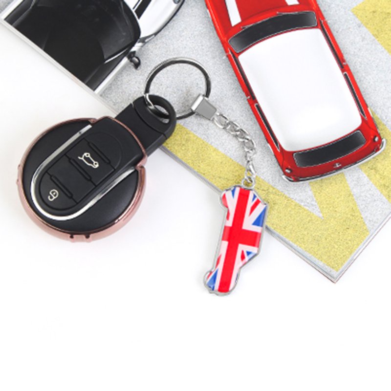 Car Stainless Steel Keychain Key Ring Car Model Pendant For Mini Cooper ...