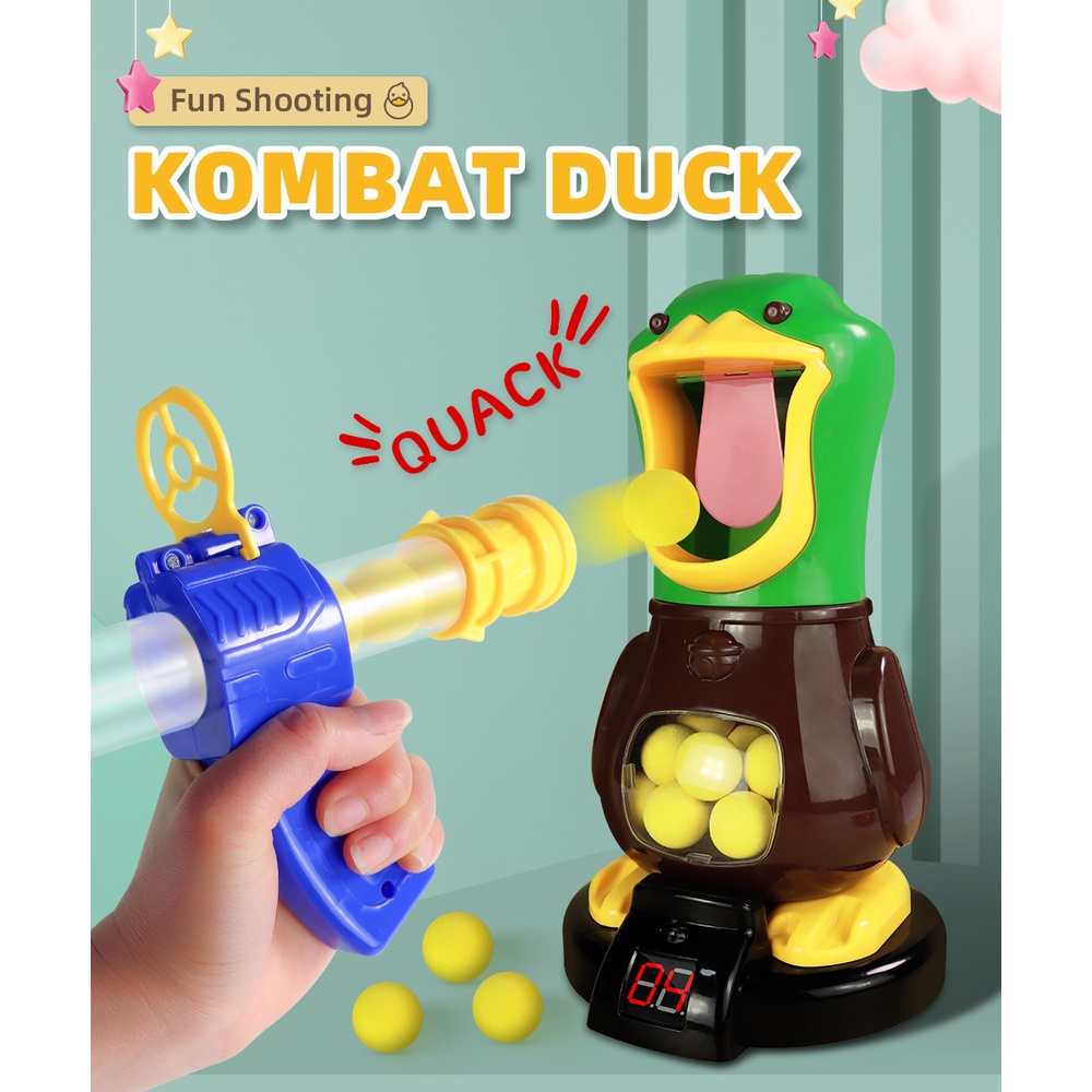 Novelty Shooting Toys Shooting Games for kids Shooting Duck Air-powered ...