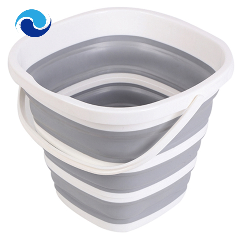 Portable Folding Bucket Foldable Basin Tourism Outdoor Folding Bucket ...