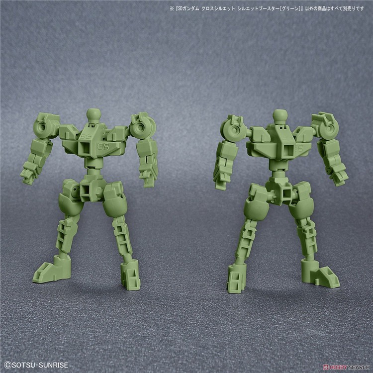 บันได SDCS BBนักรบ สีเขียวZaku CSโครงกระดูก ปรับปรุงขยายอุปกรณ์ สีเขียว ...