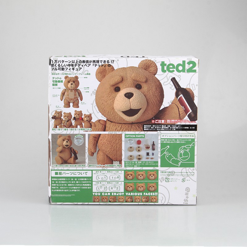 ของเล่นMovie TED 2 10cm Boxed Ted Teddy Bear BJD Figure Model Toys ...