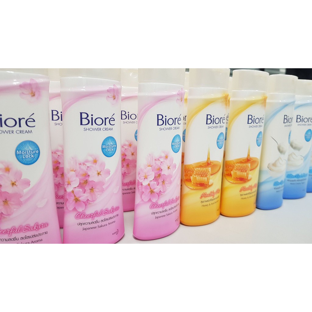 แพคคู่ 2 ขวด Biore Shower Cream ขนาด 220 ml. | Shopee Thailand