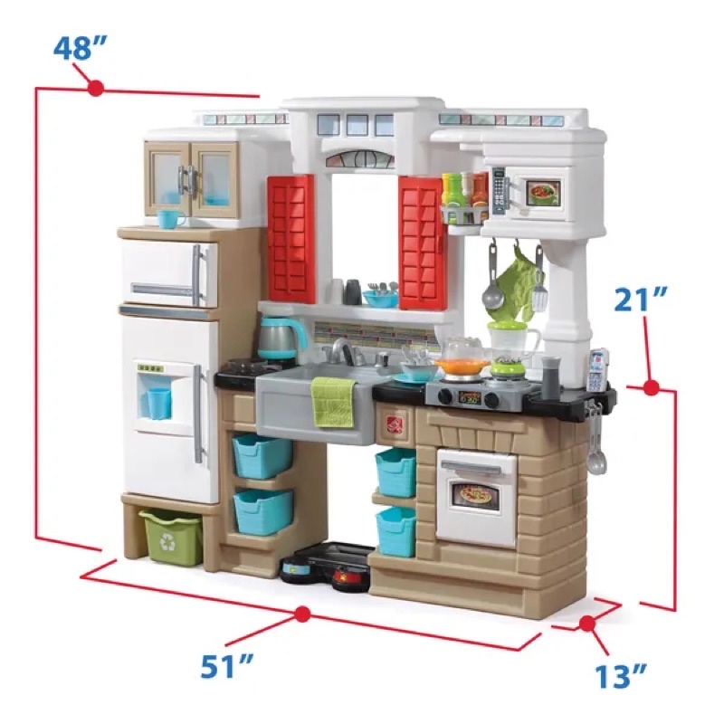 ชุดครัว สุดอลังการ Step 2 Mixin Up Magic Kitchen อุปกรณ์ครบชุดทุกอย่างในห้องครัว - babymamyshop ...