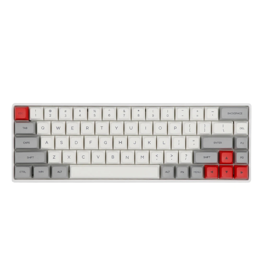 GAMAKAY TK68 Mechanical Keyboard 68 Keys Triple Mode Connection Wired ...