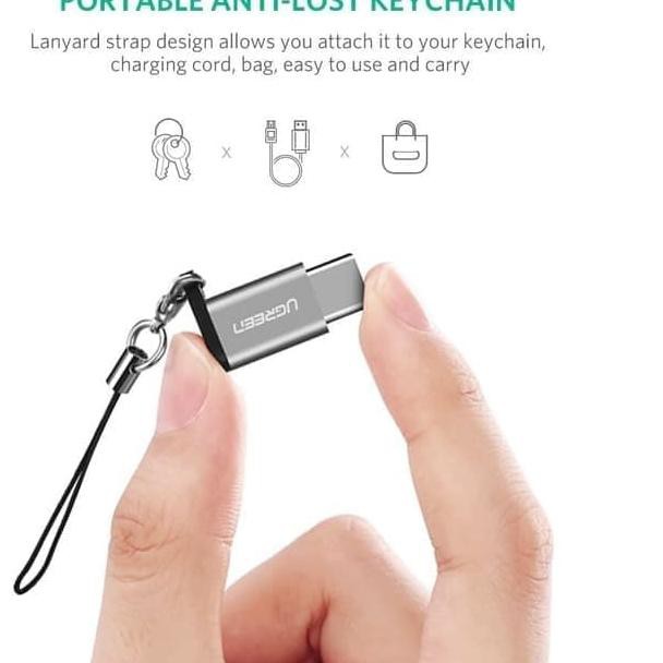 Ugreen Micro Usb อะแดปเตอร์แปลง Female To Type C พวงกุญแจ ...