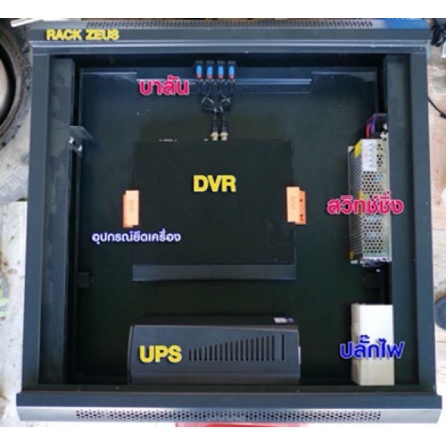 ตู้ Rack Glink รุ่น GWC-01 ขนาด 600x150x600 MM. สีดำ - storetexshop ...