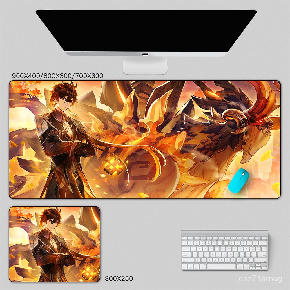 ☋Genshin Impact Yuanshen Raiden Shogun shadow Anime Yuanshen Oversized ...
