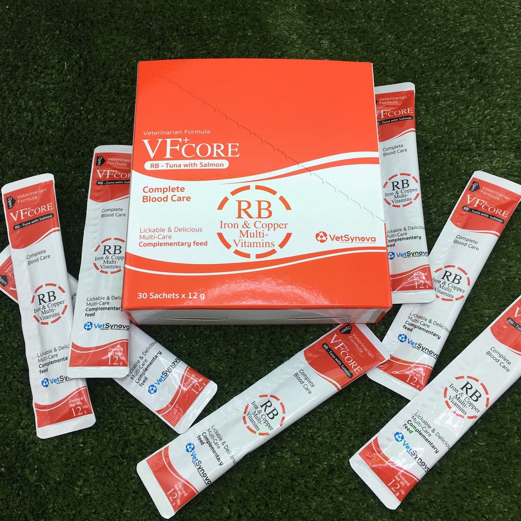 VF core RB ( วีเอฟ พลัส คอร์ อาร์บี) บำรุงเลือด 30ซองกล่อง - doodeepetshop - ThaiPick