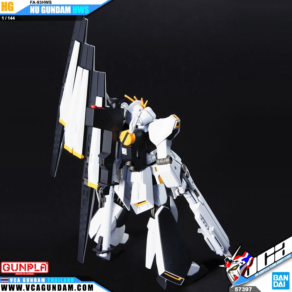 BANDAI GUNPLA HIGH GRADE (HG) 1/144 FA-93HWS NU GUNDAM HWS โมเดล กัน ...