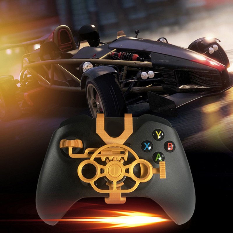 ♫Gaming Racing Wheel Mini Steering Game Controller for Xbox One Ready ...