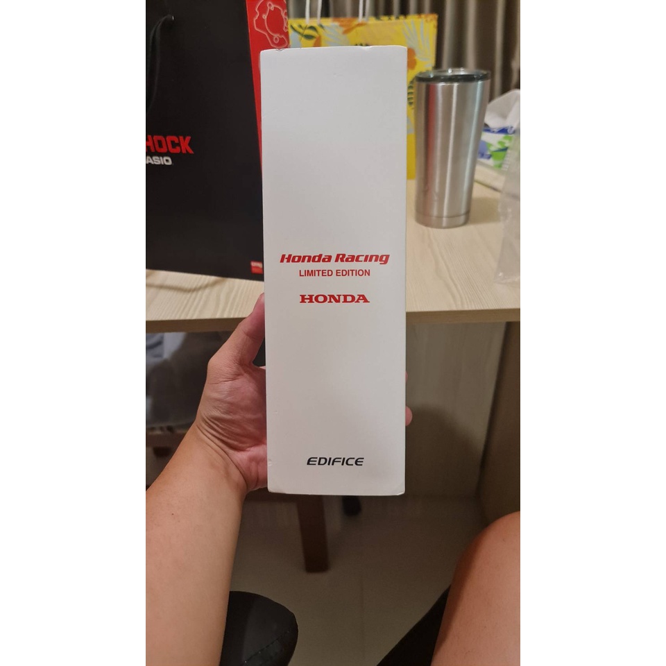 นาฬิกา EDIFICE ECB-S100HR-1A หายาก???????? casio - salemaneverything ...