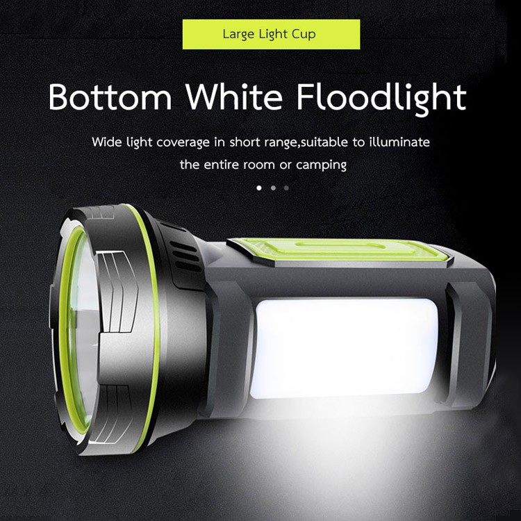 Multifunctional Portable Led Searchlight Strong Light Rechargeable ...