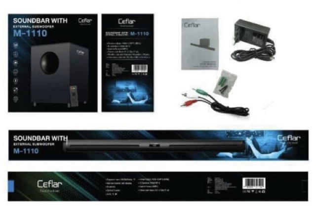 Ceflar Soundbar Speaker Bluetooth M-1110 - piyaporn_official - ThaiPick