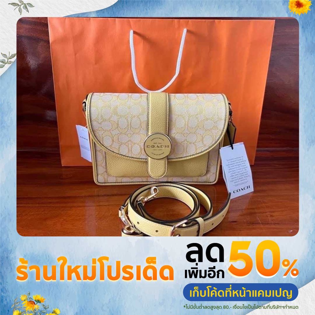 กระเป๋า Coach Signature Andy Crossbody - reallythings_shop - ThaiPick