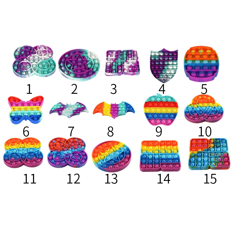 Fidget Poppet Fidget ของเล่นบีบคลายเครียดความวิตกกังวล - peacock.th ...