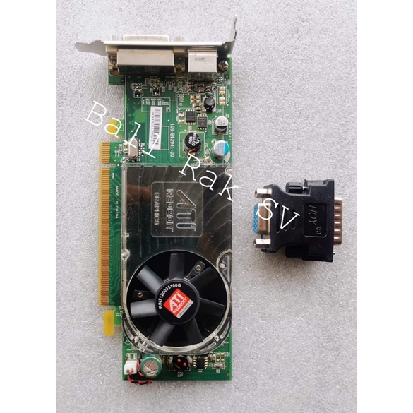 การ์ดจอ ATI Radeon HD 3450 DDR2 64bit( low profile) ใส่เคสนอน เคสเล็ก ...