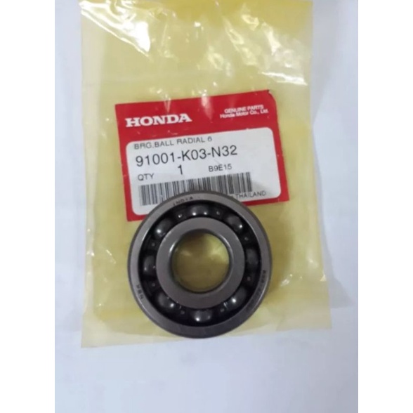 ลูกปืนข้อเหวี่ยงแท้(63/22)เวฟ125ทุกรุ่น/เวฟ110i/MSX125,1ชิ้น*91001-K03 ...