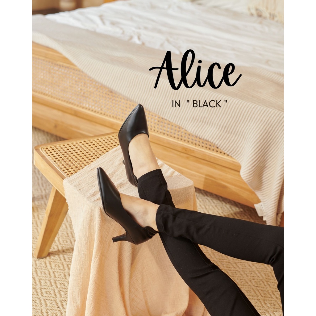Finest Shoes Alice Heels Black - finestshoes.official - ThaiPick