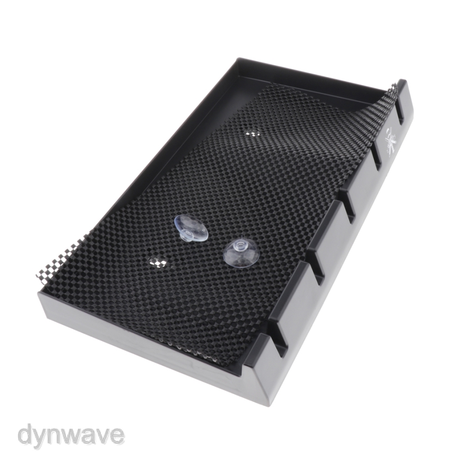 Salon Barber Shop Hair Clipper Storage Holder Rack Scissors Stand Tray ...