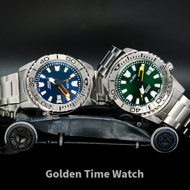 Alba Mini Monster นาฬิกาข้อมือผู้ชาย - golden_time_watch - ThaiPick