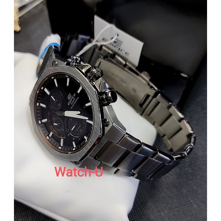 นาฬิกา CASIO EDIFICE SLIM SERIES SOLAR CHRONOGRAPH ตัวเรือนบาง EFS-S570 ...