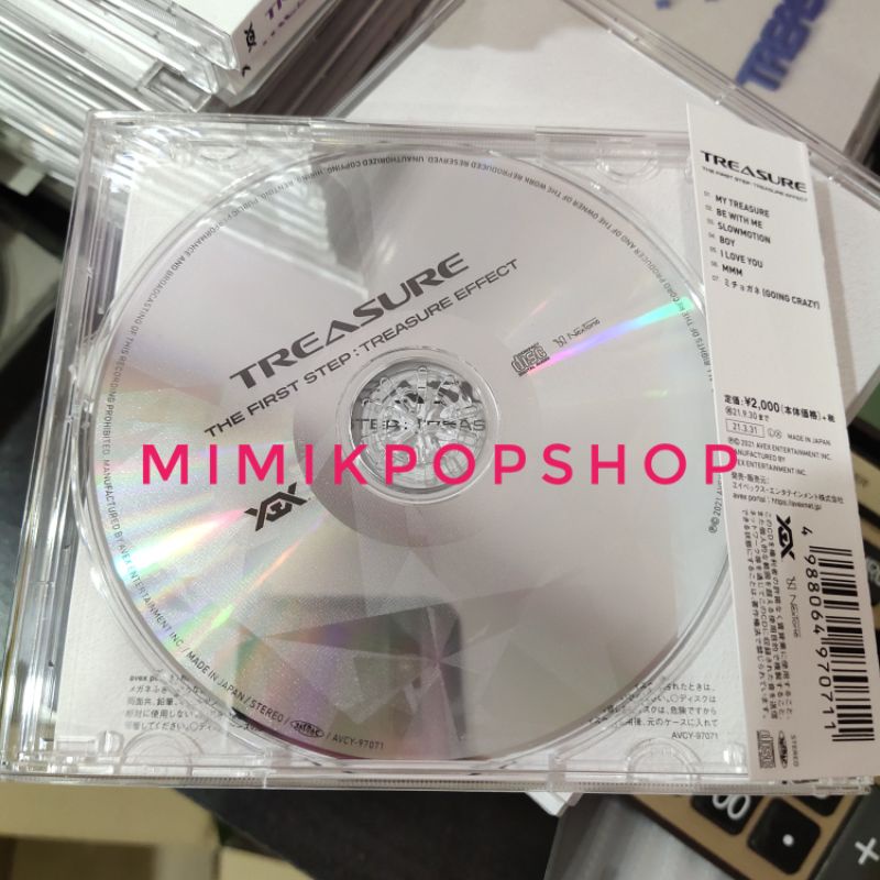 cd ซีดี รอบเดบิวต์ญี่ปุ่น treasure (แกะแล้ว) - sweetie_fiesta - ThaiPick