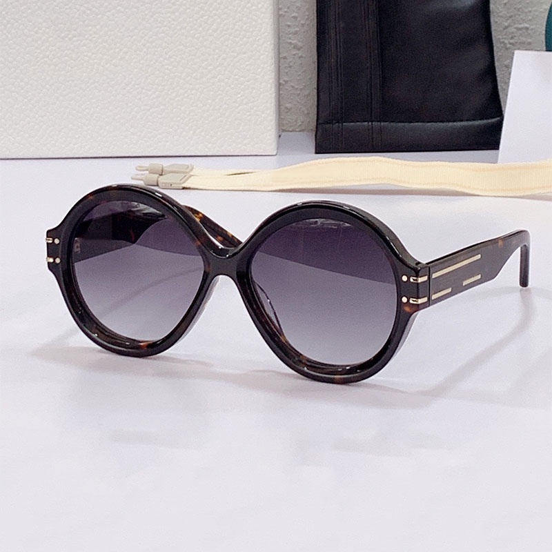 B2022 Luxury Brand Design Lady Acetate Round Frames Eyeglasses Classic ...