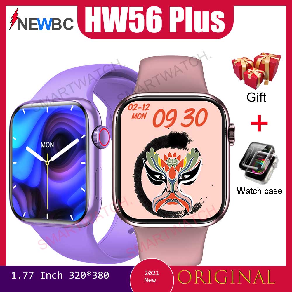 Original Iwo Hw56 Plus Smartwatch Series 6 1.77 นาฬิกาข้อมือ Smart ...