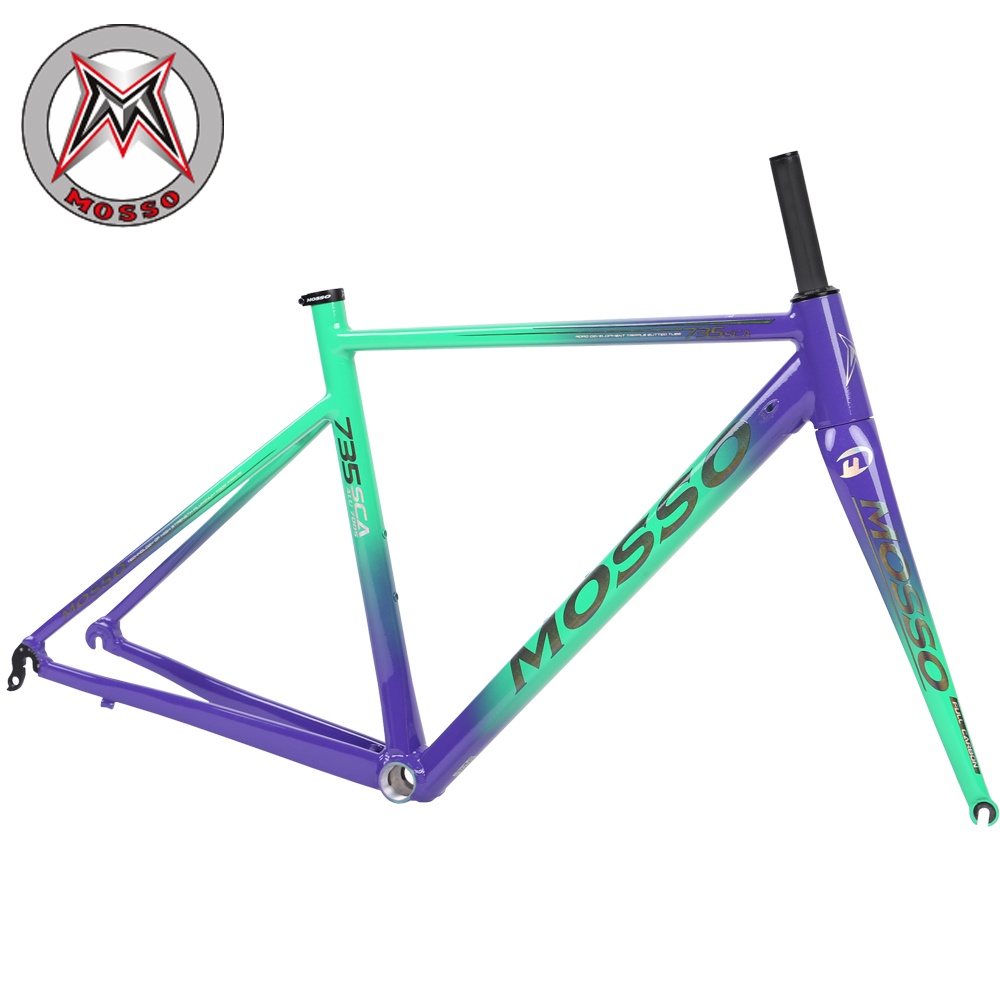 2022 mosso road bike frame AL7075 ROAD BIKE FRAME AND FORK light alloy ...