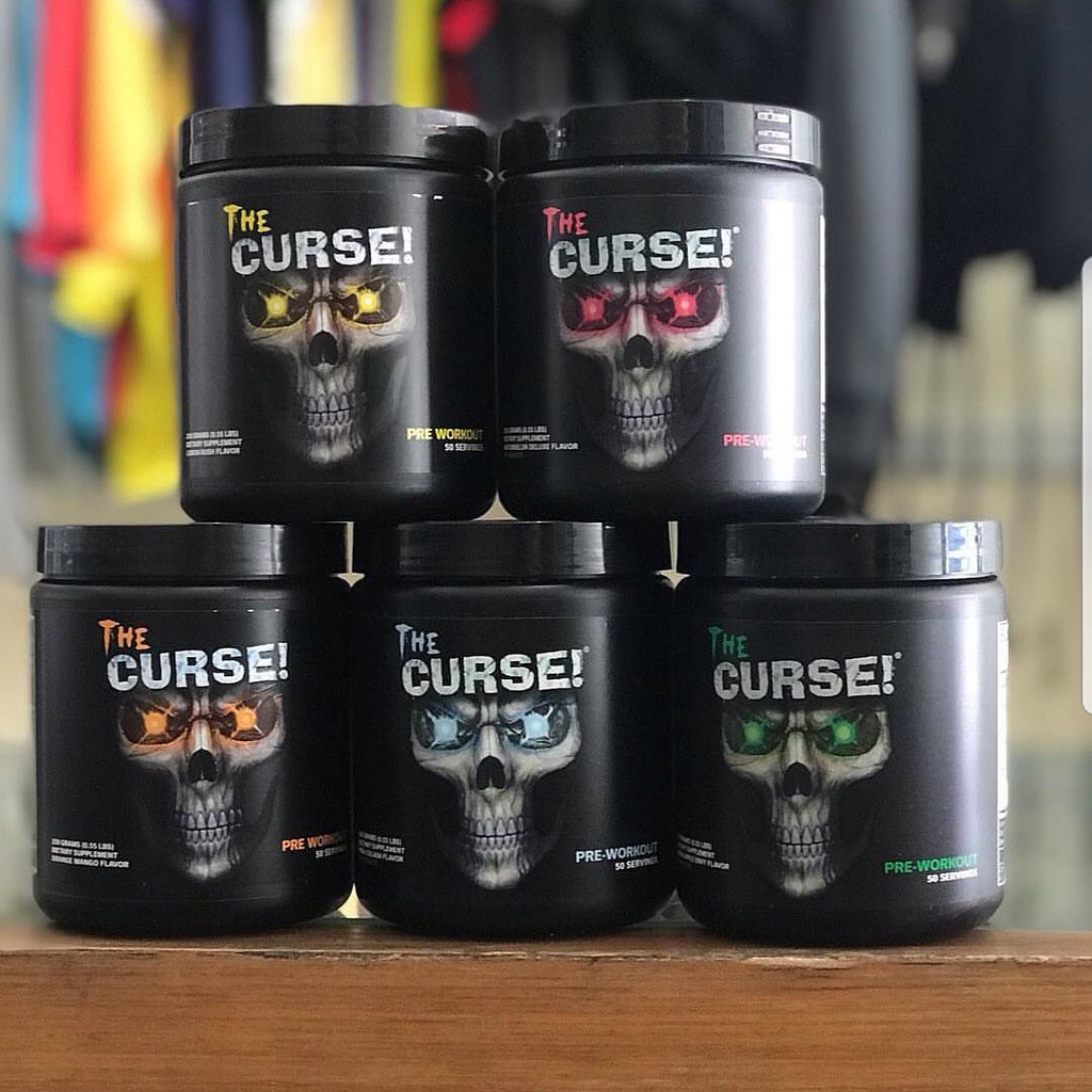JNX The Curse Pre-workout (50Servings) พรีเวิร์คเอาท์สุดคุ้ม เพิ่ม ...